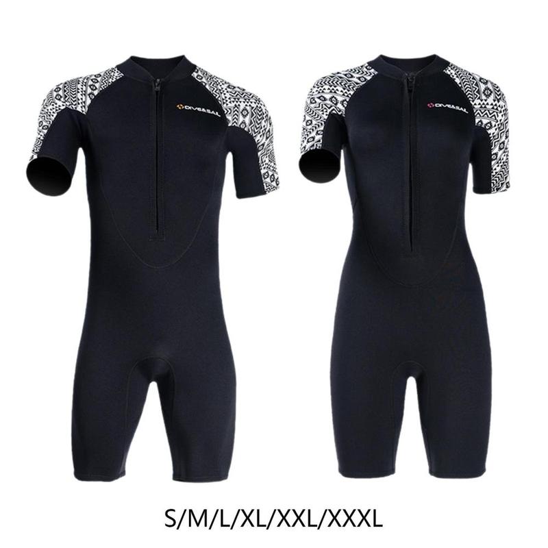 Shorty Wetsuit Snorkel Suit Adults Neoprene Coldproof Dive Wet - TikTok ...