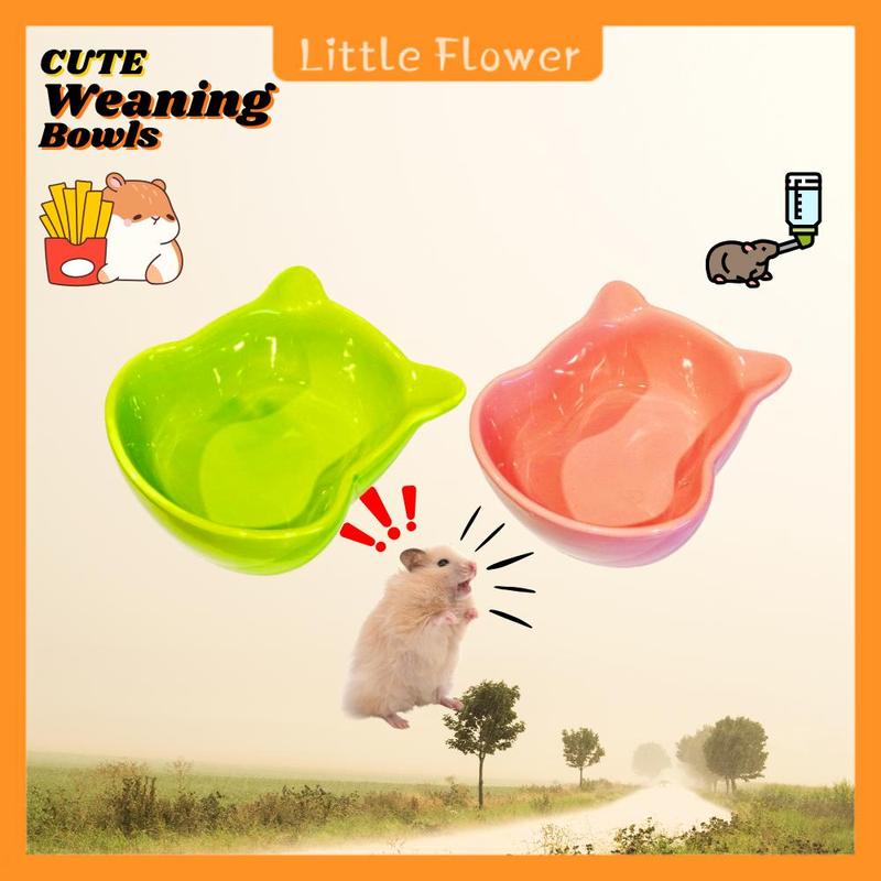 Hamster Ceramic Food Bowl – Bite-Resistant Mini Feeding Dish - TikTok ...