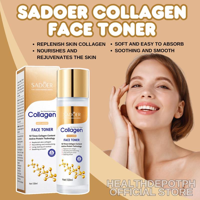 Sadoer Collagen Face Toner Nourishes And Rejuvenates The Skin - TikTok ...