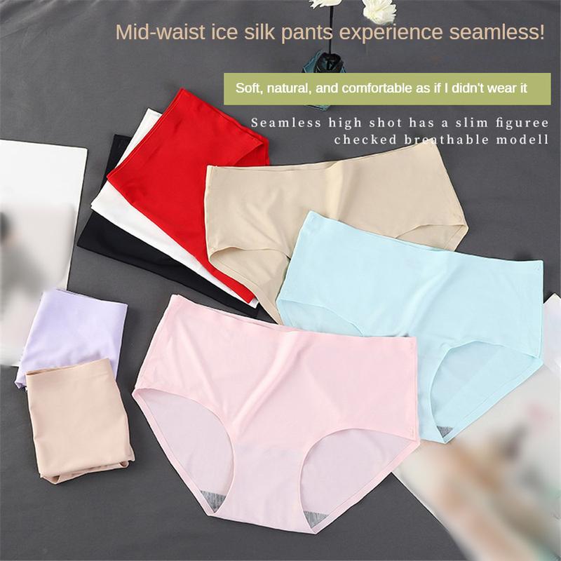 Seluar Dalam Wanita, Seluar Dalam Lancar, Bahan Sutera Ais, Selesa ...