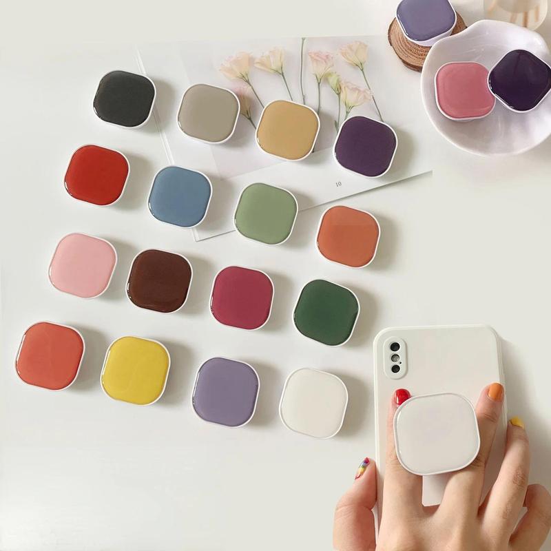 Grip Phone Holders Cute Square Popping Sockets Finger Ring Holder ...