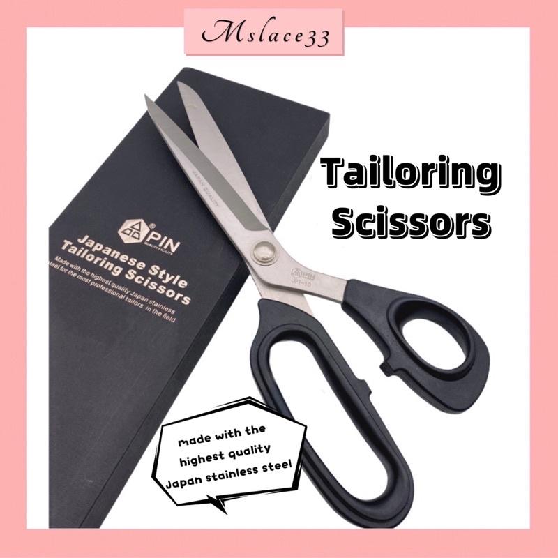 Tukang Jahit Gunting Kain Besi Hitam Premium/Tailoring Scissor/Gunting ...