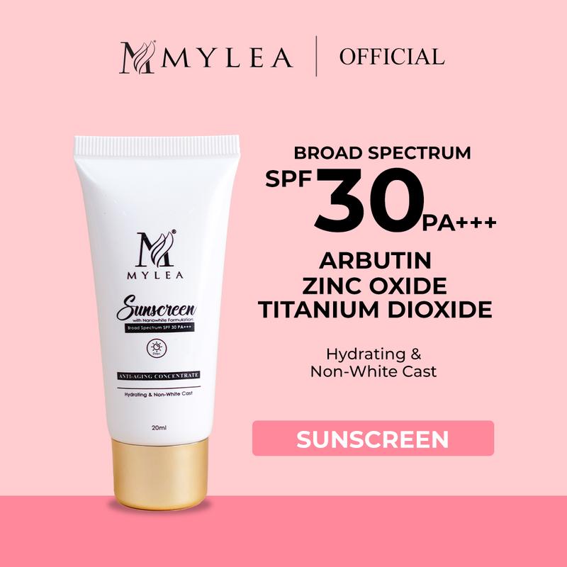 Mylea Mineral Sunscreen 20ml Uv - TikTok Shop Malaysia