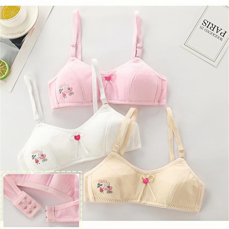 8-16 Years Kids Bra For Young Girls Teenage Training Bras Women ...