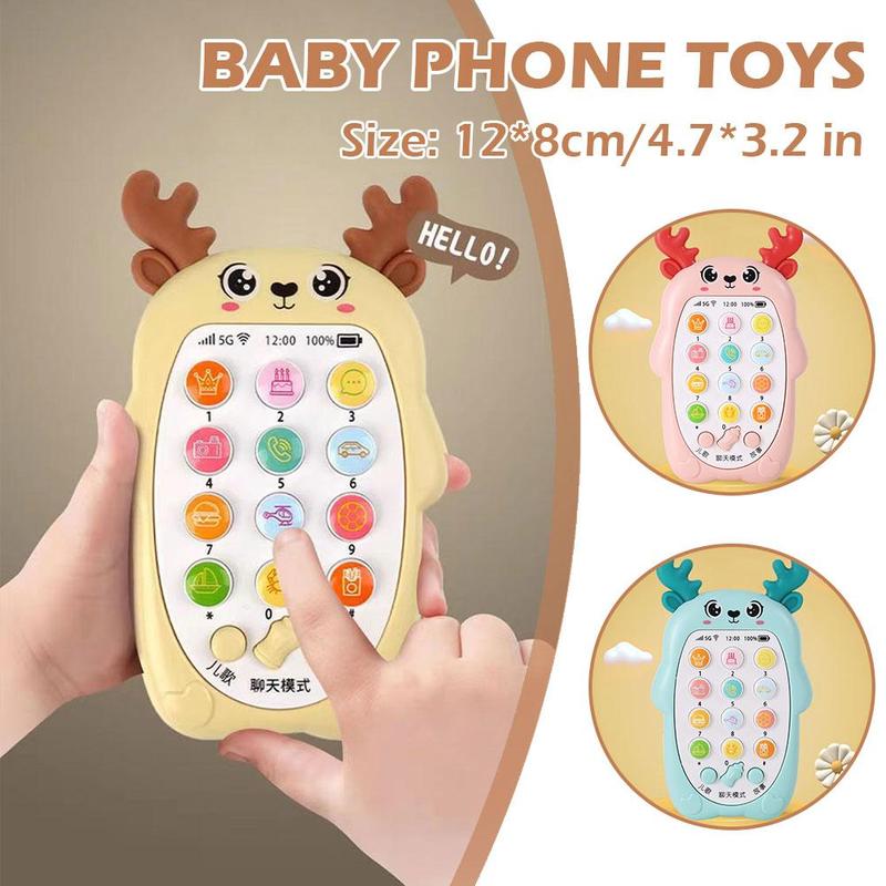 Mainan Telefon Bimbit Simulasi, untuk Kanak-kanak, dengan Simulasi ...