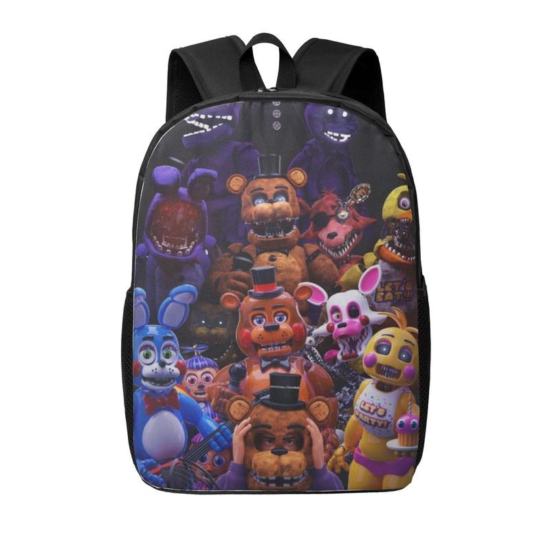 five nights at freddy's All Over Print Casual Backpack FNaF Laptop ...