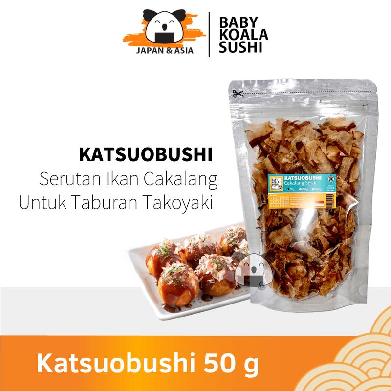 KATSUOBUSHI Bonito Flakes 50 g Halal │ Taburan Takoyaki Katsuo - Shop ...