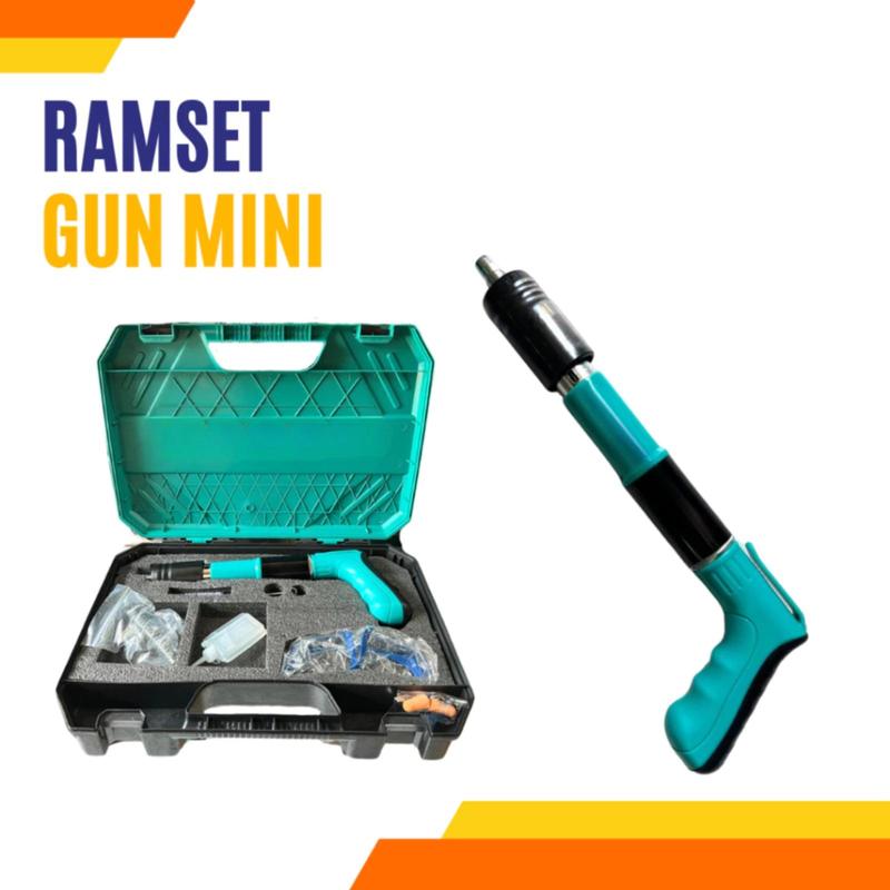 Alat Ramset Gun Mini Paku Tembak Beton Mini Ramset Nail Gun - Shop ...
