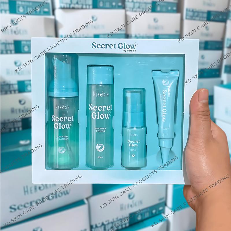 HER SKIN Secret Glow Set Mild Maintenance Set Skin Brightening - TikTok ...