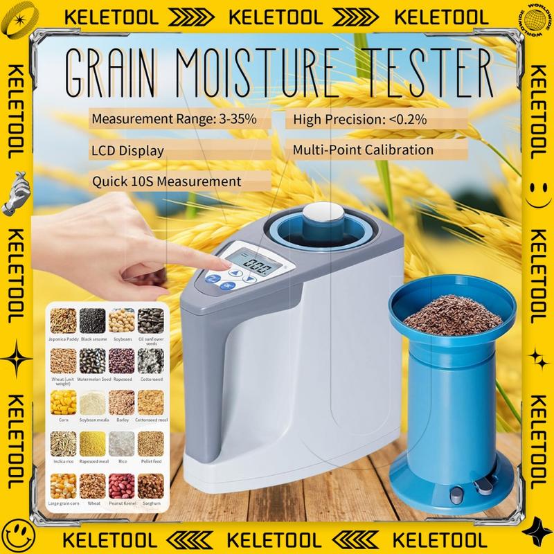 Grain Moisture Meter LDS-1G Alat Ukur Kadar Tester Air Kopi Jagung Alat ...