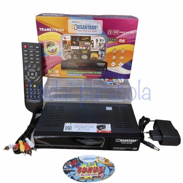 Receiver Parabola Transvision Nusantara Hd Tanaka - Shop | Tokopedia