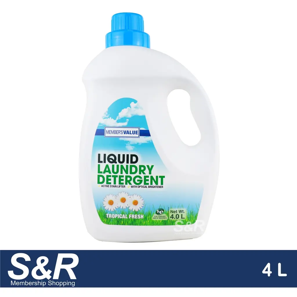 Member's Value Tropical Fresh Liquid Laundry Detergent 4L - TikTok Shop ...