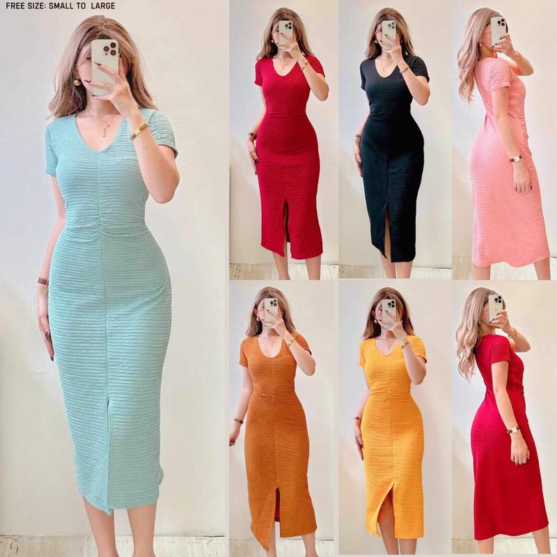 BEST SELLER | LEXIE Maxi Dress with slit trending classy dress - TikTok ...