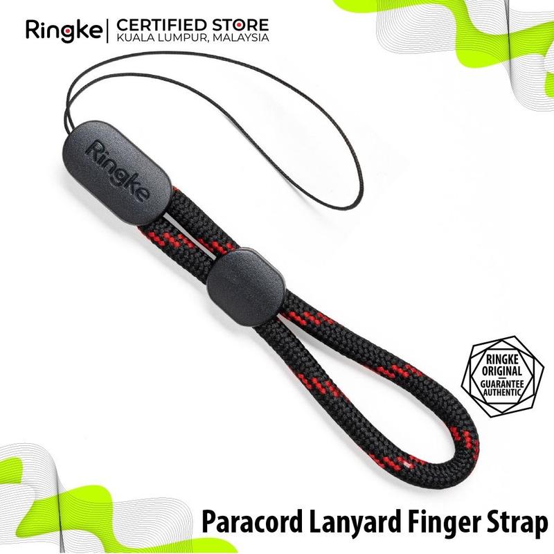 RINGKE® PARACORD LANYARD Finger Strap Compatible with Cellphone ...