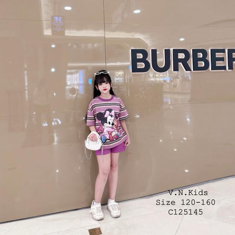 [DOKID] QA35-bộ kẻ hình micky+ quần đùi cotton diện hè đáng iu - TikTok ...