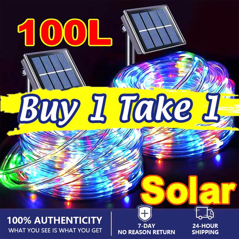 BUY1 TAKE1 Solar Christmas Light 7M/12M/22M/32M Battery LED Light ...