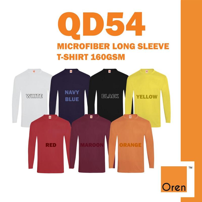 OREN SPORT Unisex Long Sleeve Microfiber Polyester Quick Dry - TikTok ...
