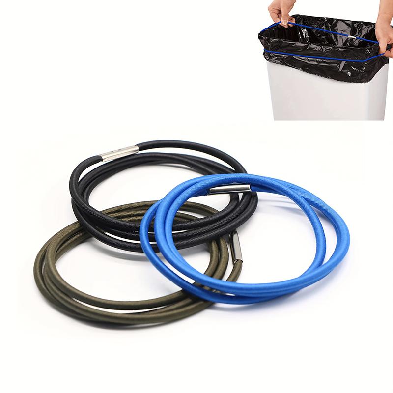 3PCS Garbage Bin Fixing Elastic Rope Rubber Band Elastic Ban - TikTok ...