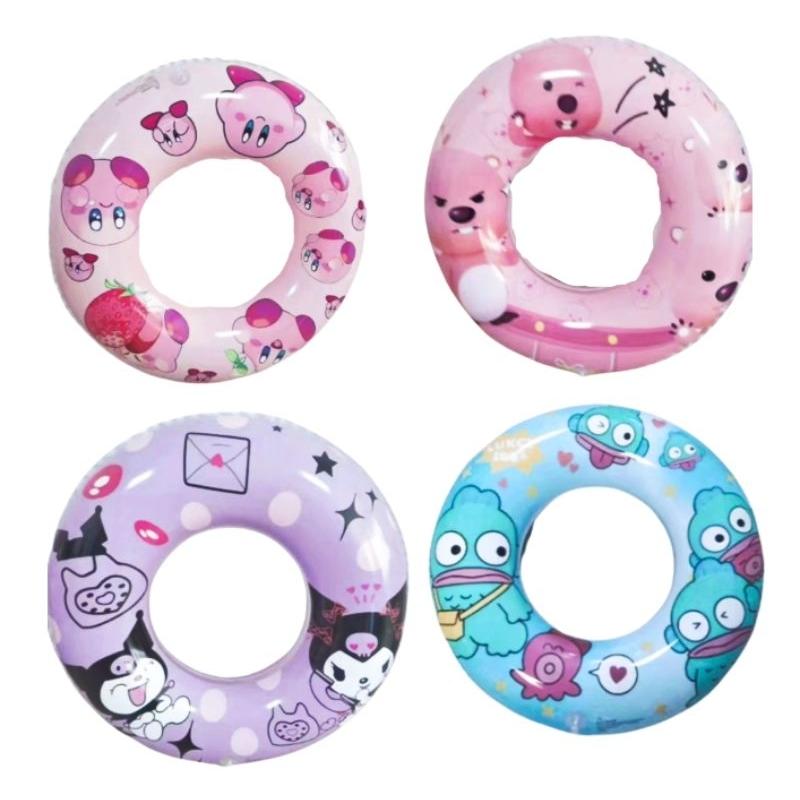 60cm70cm80cm90cm kuromi cartoon inflatable swimming ring lifebuoy ...