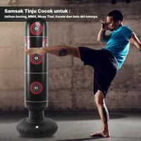 Jual Samsak Tinju Berdiri Heavy Bag Punching Punch Bag Sandsack ...