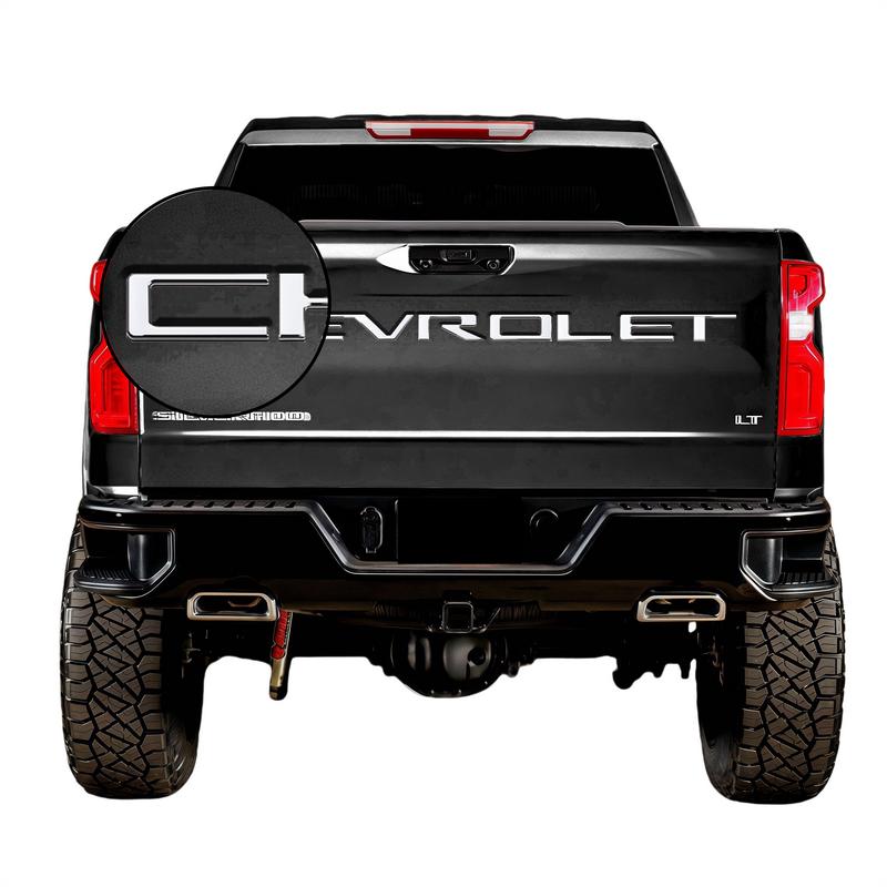tailgate letters stickers for trucks Compatible with 2019-2025 Chevy ...