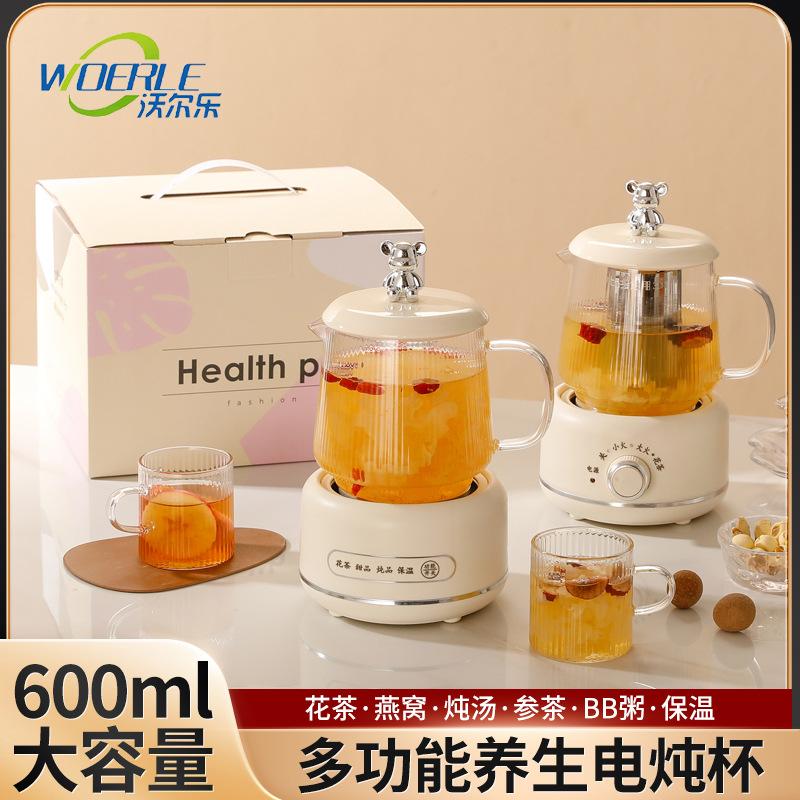 Multifunctional Mini Flower Tea Pot Health Pot for Home Office Small ...