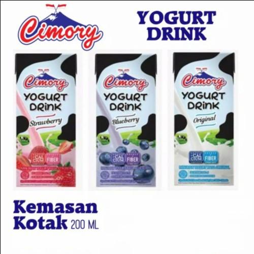 Cimory Yogurt Drink 200 ml Rendah gula 1 dus ( 24 pcs) - Shop | Tokopedia