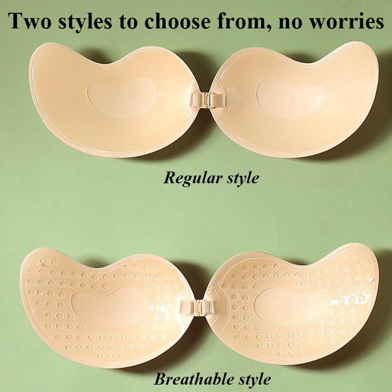 2Pairs Mango Bra Women Anti-dew Point Silicone Nipple Anti-bump ...