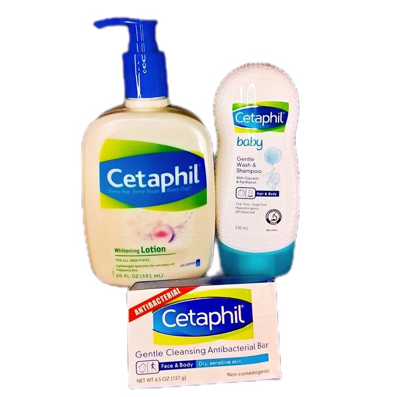 BUNDLE SET CETAPHIL BABY WASH AND SHAMPOO AND WHITENING LOTION - TikTok ...