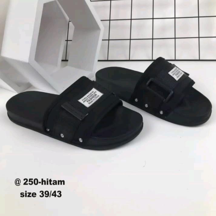 Sandal Slop Casual Sendal Slip on Sandal Slide Fashion 01+Clasical ...