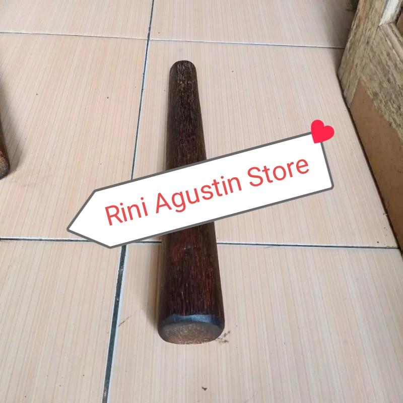 alu kayu tumbukan aren/halu lumpang lesung/panjang 40cm - Shop | Tokopedia