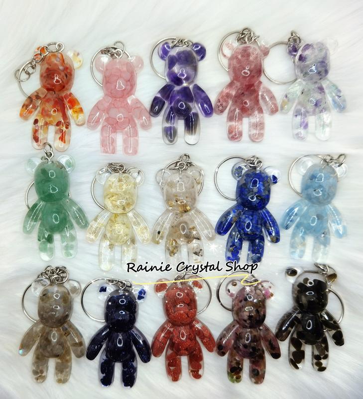 Bearbrick Crystal Gravel Keychain - TikTok Shop Malaysia
