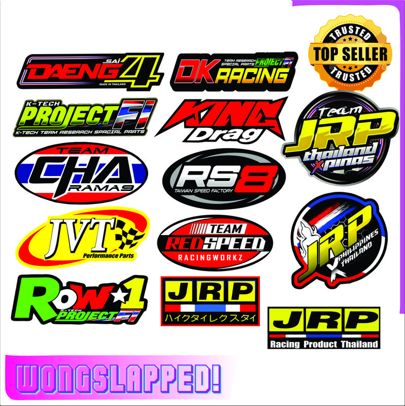 THAI CONCEPT THAILAND MOTORCYCLE STICKERS JRP DAENG REDSPEED - TikTok ...