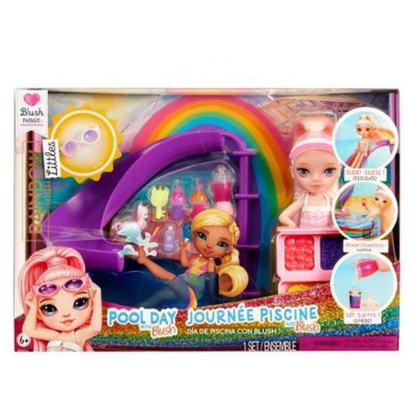 Rainbow High Littles Pool Day Playset + Small Doll, Pool wit - TikTok Shop