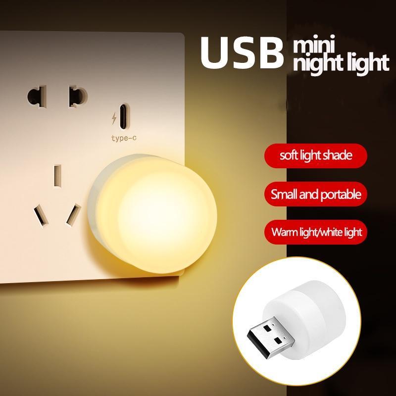 USB Light LED light 1W Night Light Bedroom Bedside Corridor Toilet ...