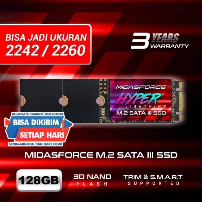 SSD M2 SATA M.2 SATA III 2280 128 GB MIDAS FORCE HYPER LIGHTNING - Shop ...