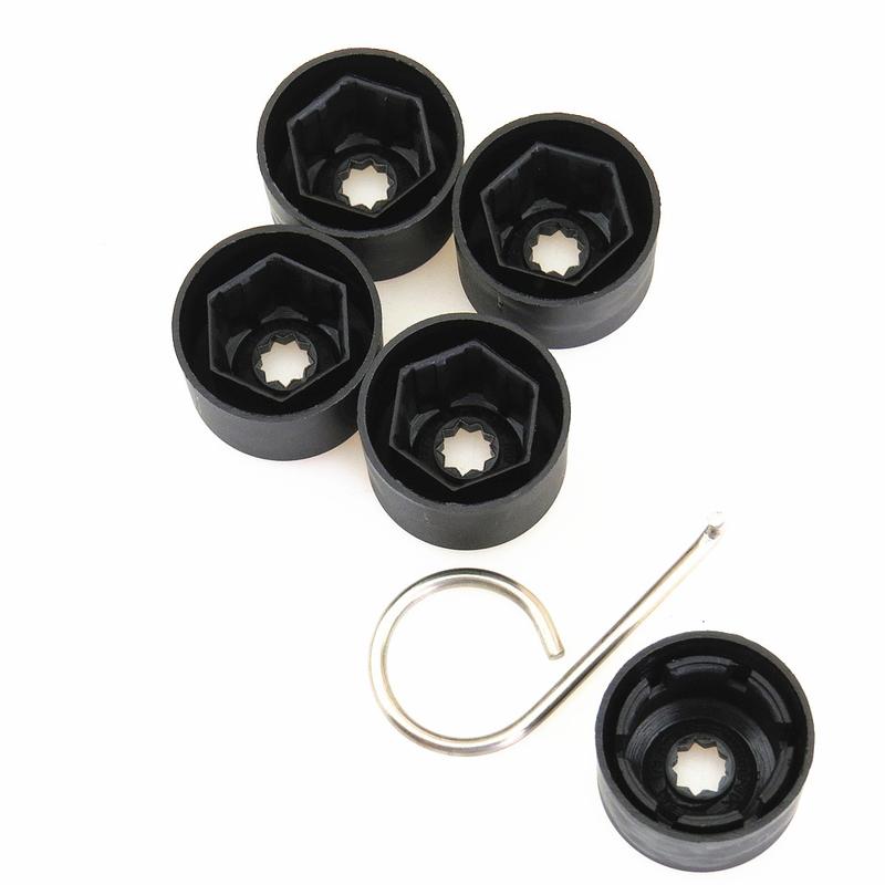 RWSYPL Anti theft Wheel Center Nut Covers Caps Lug Bolt Dust - TikTok ...