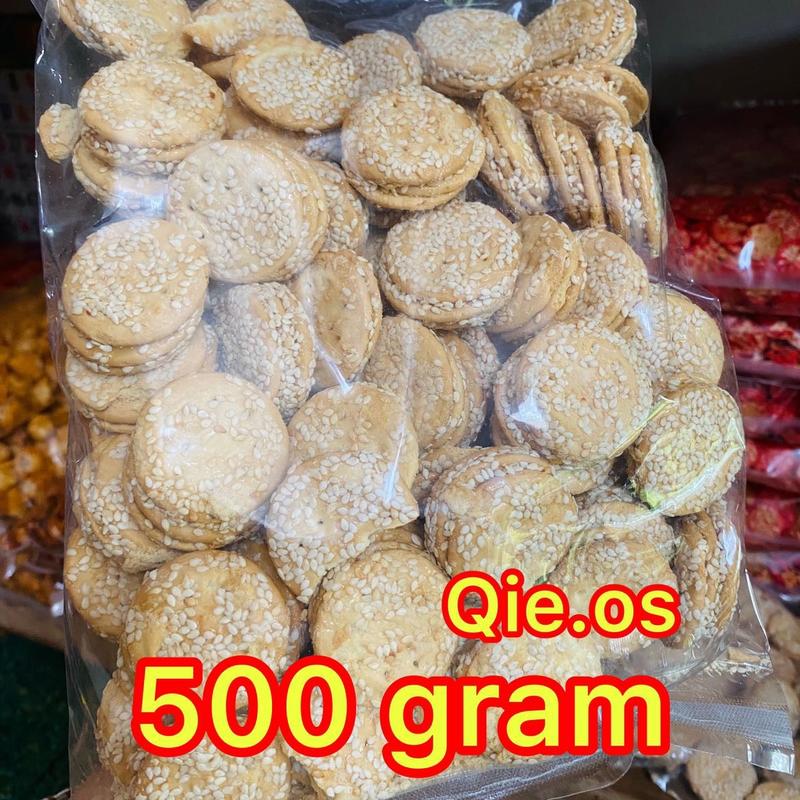 Biskuit wijen Rasa manis 250 g || 500 gr Food Snack Makanan Kering ...