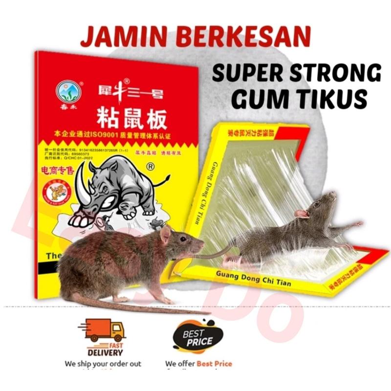 Rat Glue Perangkap Tikus Extra Strong / Gum Tikus - TikTok Shop Malaysia