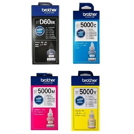 Bộ 4 màu mực máy in Brother DCP-T310, T510W, T710W, MFC-T910DW ...