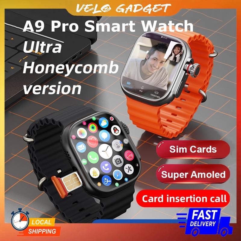 Jam Tangan Pintar Ultra, 4G A9 Pro / U16 Max, AMOLED 2.2 inci, - TikTok ...
