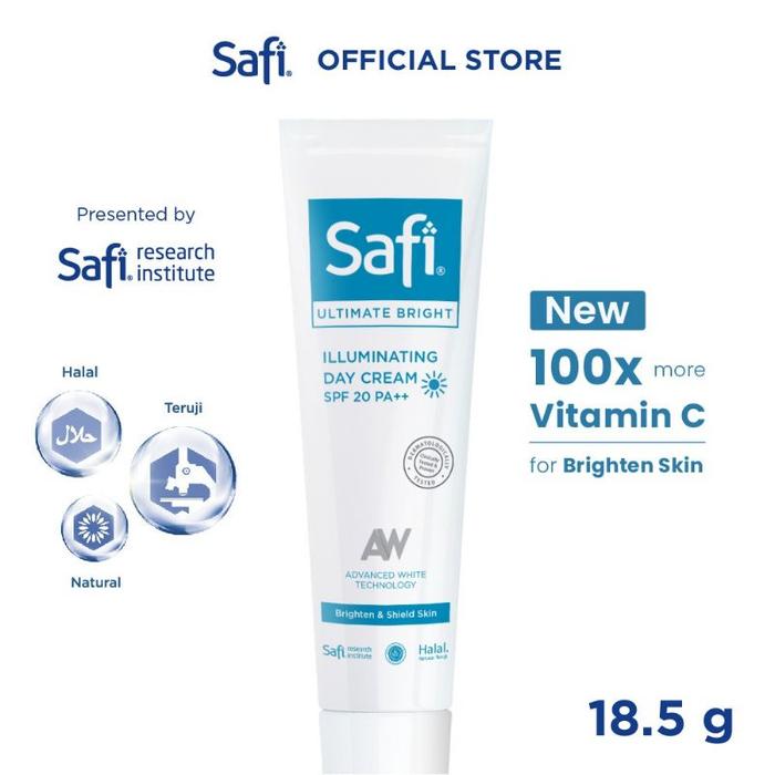Jual Safi Ultimate Bright Illuminating Day Cream SPF 20 PA++ - Kota ...