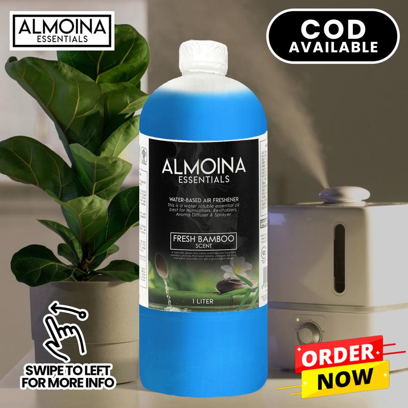 1L Fresh Bamboo Premium Water Based Essential Oil Long-Lasting - TikTok ...