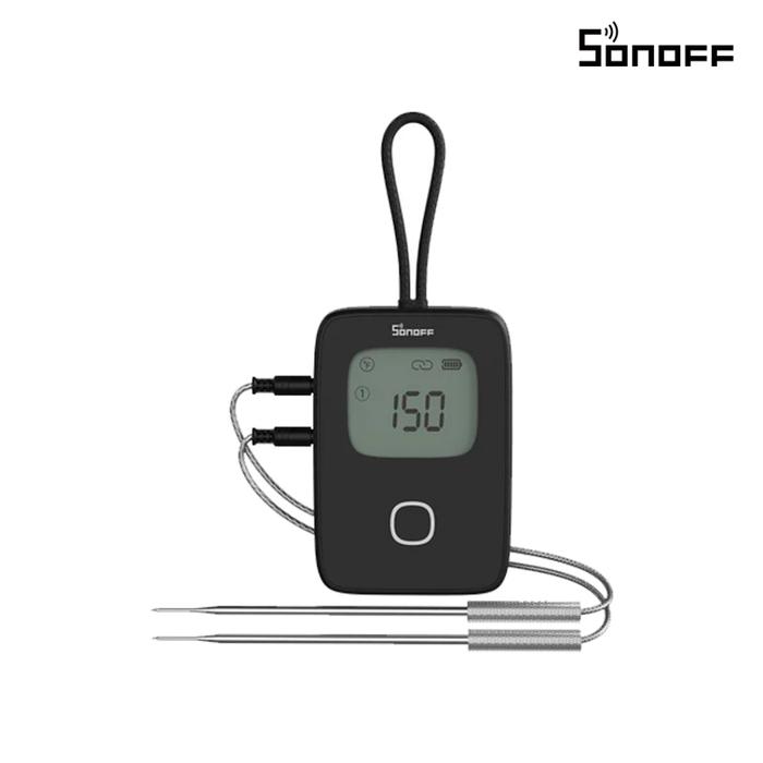 Promo Sonoff BBQ Meat Thermometer BMT Transmits Real-time Temperature ...