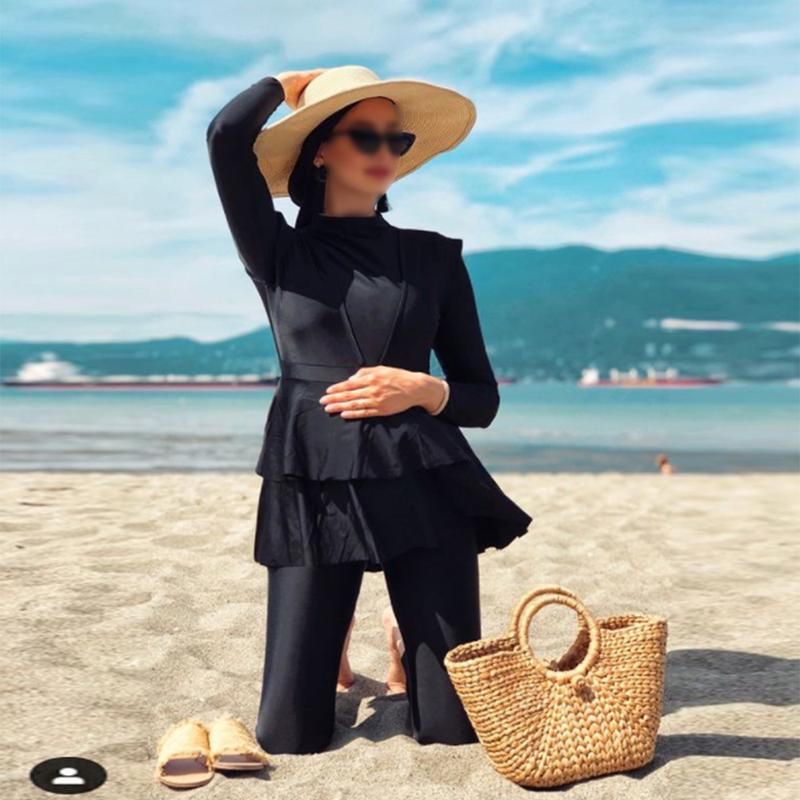 Popular Muslim Conservative Style Swimwear Beach Vacation Essential ...