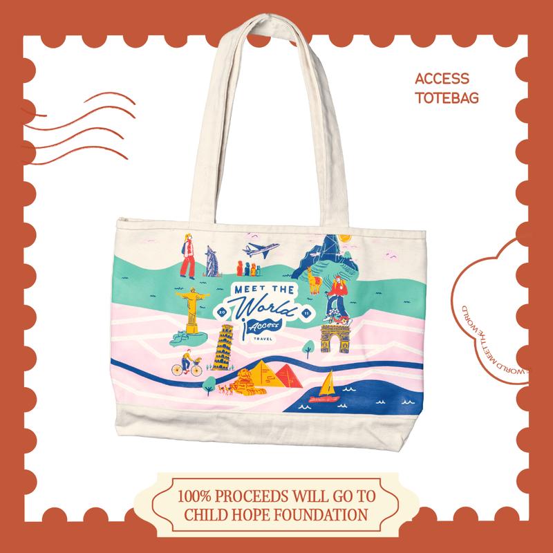 Access Travel: Access Canvas Tote Bag - TikTok Shop Philippines