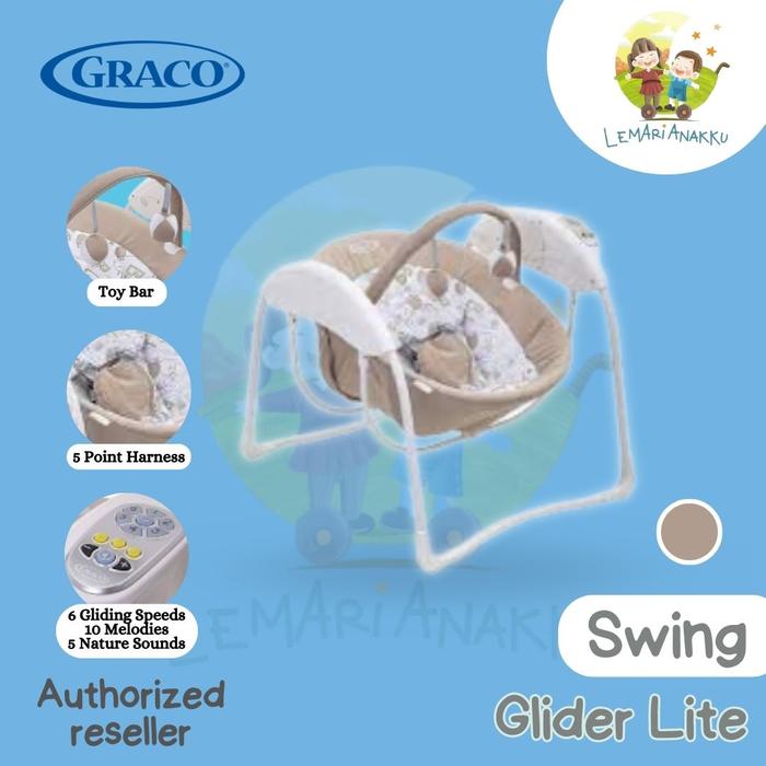 Jual Ayunan Elektrik Bayi Graco Swing Glider Lite Benny And Bell Swing ...