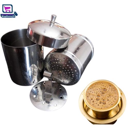 Stainless Steel South Indian Filter Coffee Maker Coffee Drip - TikTok ...