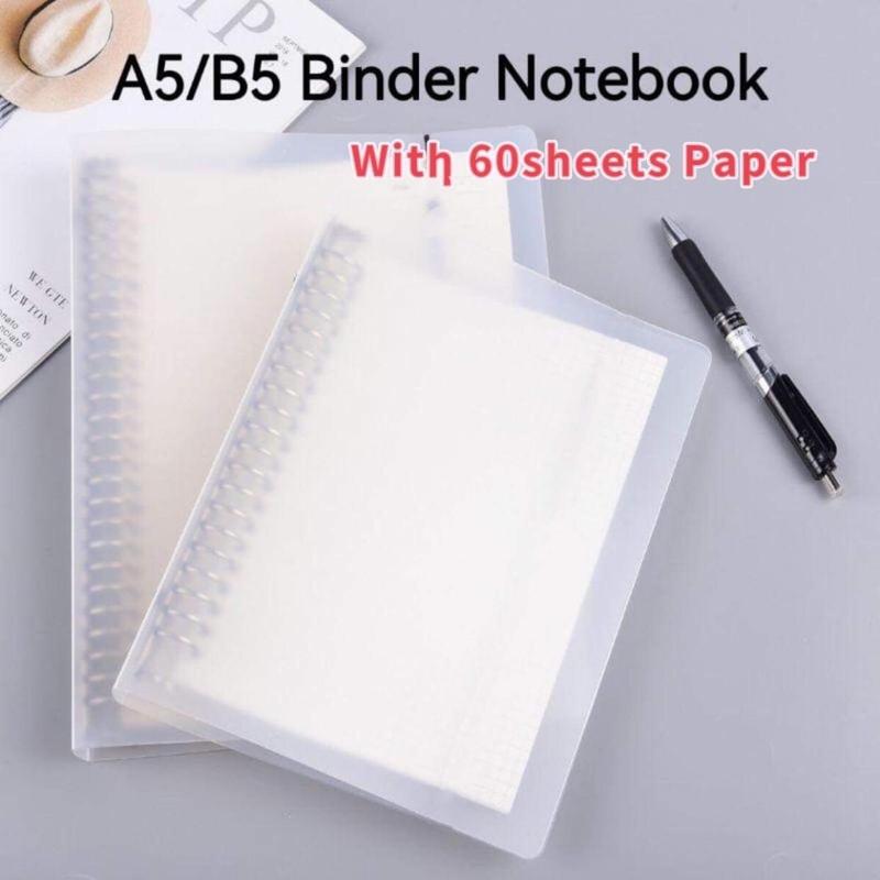 A5/B5/A4 Minimalist Binder Notebook with Garter - TikTok Shop Philippines