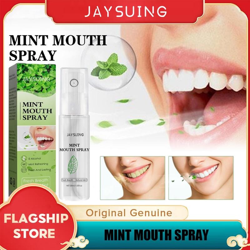 Jaysuing Mouth Spray Mint Breath Freshener Oral Mint Mouth Spray ...